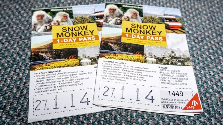 How to get from Nagano to the Jigokudani Snow Monkey Park