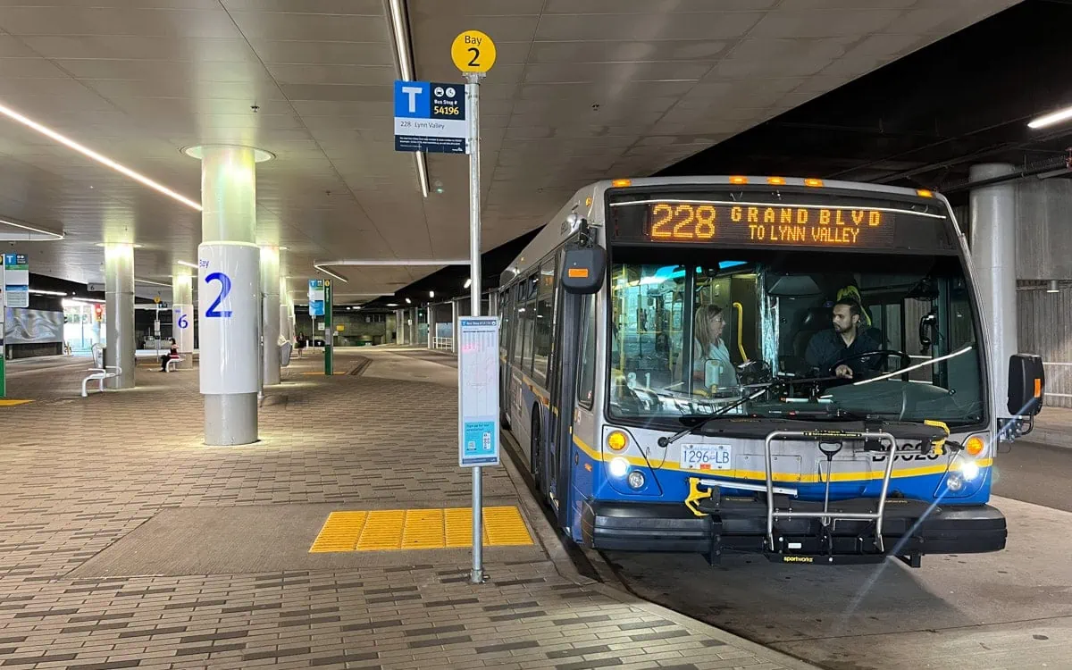 How to get from Downtown Vancouver to Lynn Canyon Park