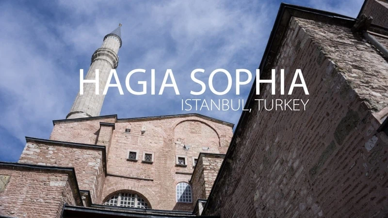 A tour of the amazing Hagia Sophia Museum in Istanbul, Turkey