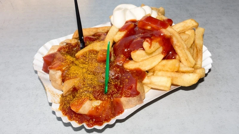 Konnopke's Imbiss, legendary currywurst stand in East Berlin