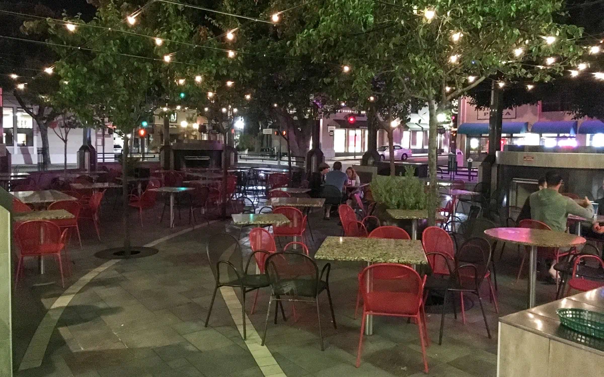 Firestone Grill in San Luis Obispo: Jalapeño Burger and Fries