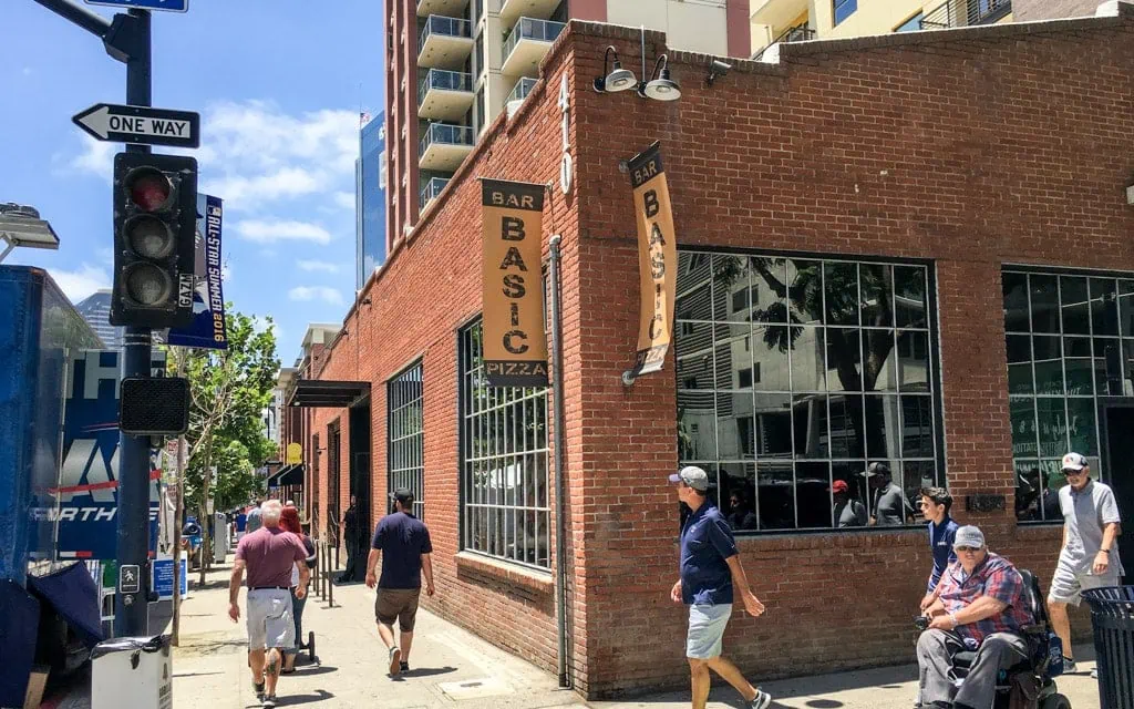 Basic Bar & Pizza in San Diego, CA: Brick Oven Pizza