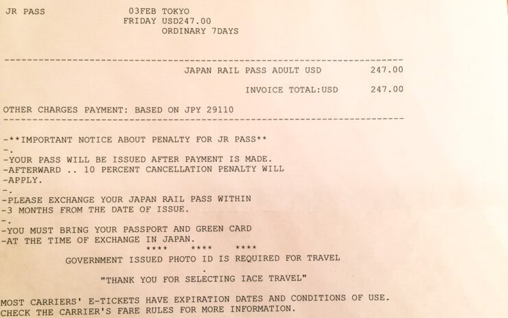Purchasing a Japan Rail Pass? Important things you need to know