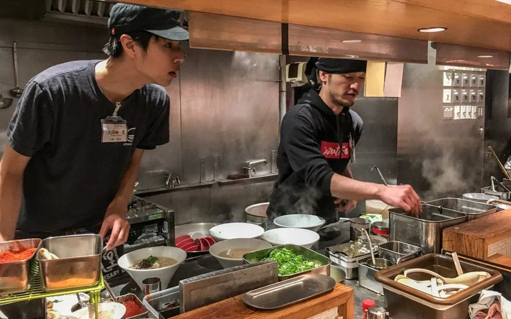 Ippudo Ginza: Popular ramen chain in Tokyo, Japan