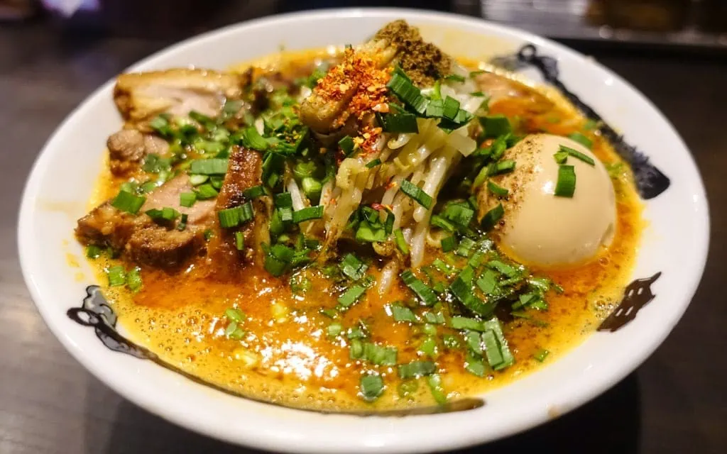 Karashibi Miso Ramen Kikanbo: Spicy Ramen in Tokyo, Japan