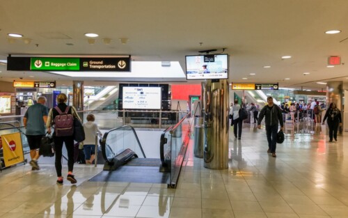 How to get from BWI Airport to downtown Baltimore by Light RailLink train