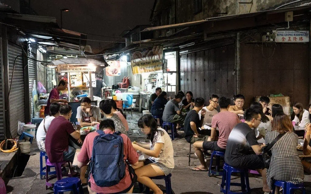 What to eat at Chulia Street Night Market in Penang, Malaysia