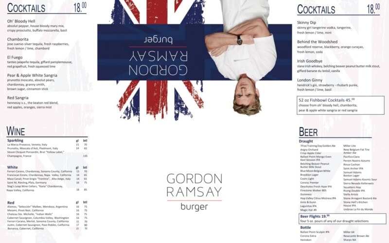 Gordon Ramsay Burger at Planet Hollywood in Las Vegas