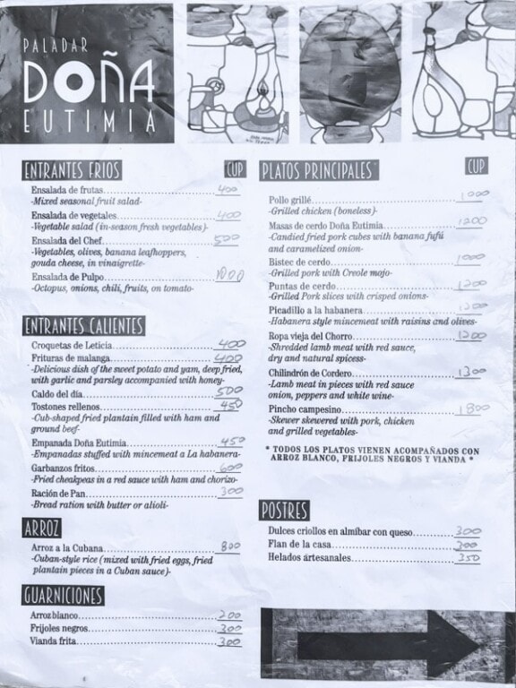 Doña Eutimia: Paladar in Havana, Cuba - The Travel Mentor