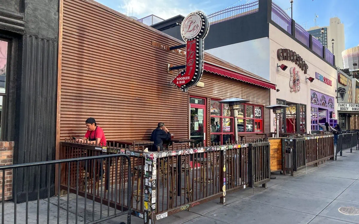 Le Thai: Lunch in Fremont East District of Las Vegas, Nevada - The ...
