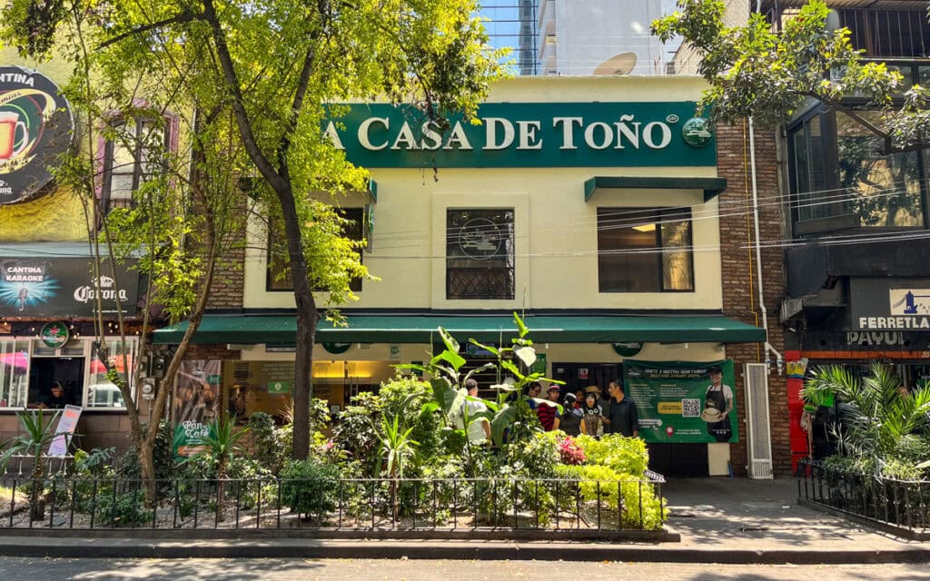 La Casa de Toño: Affordable Mexican Food Chain in Mexico City - The Travel Mentor