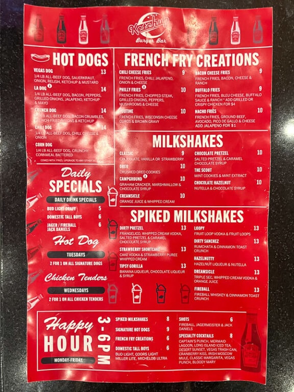Ketchup Premium Burger Bar in Miracle Mile Shops in Las Vegas - The ...