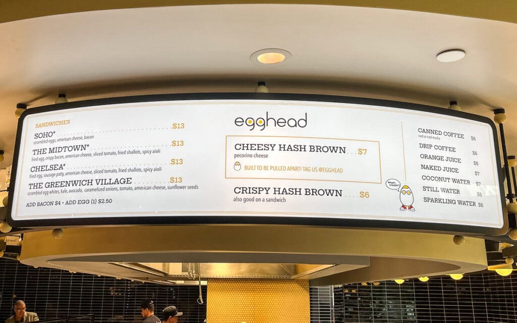 Egghead: Breakfast Sandwiches at Proper Eats Las Vegas - The Travel Mentor