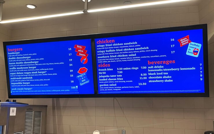 Posh Burger in ARIA Resort & Casino in Las Vegas, Nevada - The Travel ...