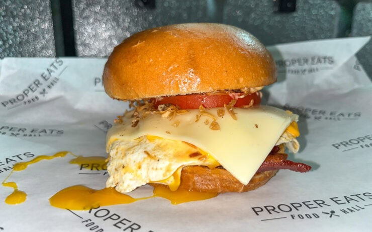 Egghead: Breakfast Sandwiches at Proper Eats Las Vegas - The Travel Mentor